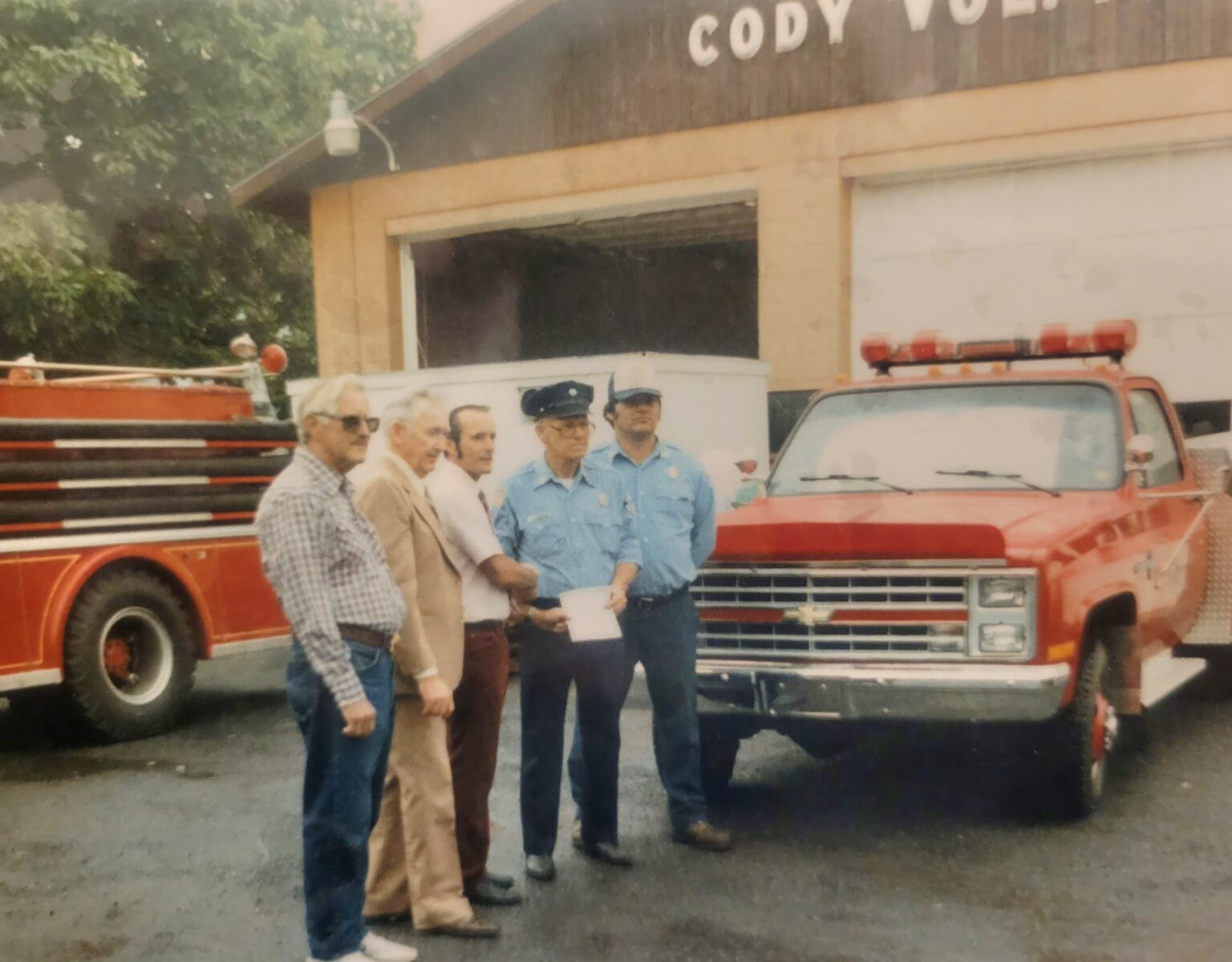 History of Cody Fire Department – Cody Volunteer Fire Department
