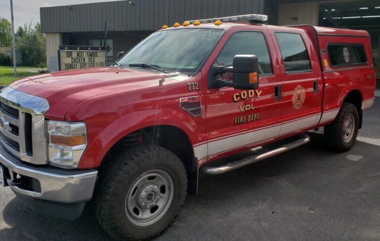 Apparatus – Cody Volunteer Fire Department